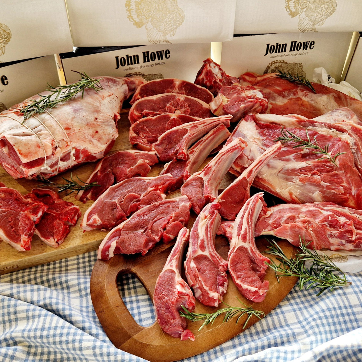 Buy Half Lamb Box Online with Delivery | John Howe Turkeys